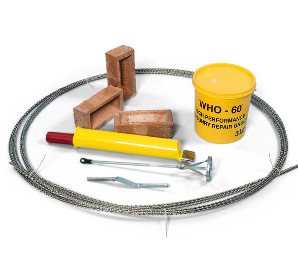 Helix Shaped Reinforcing Rods and Brick Ties