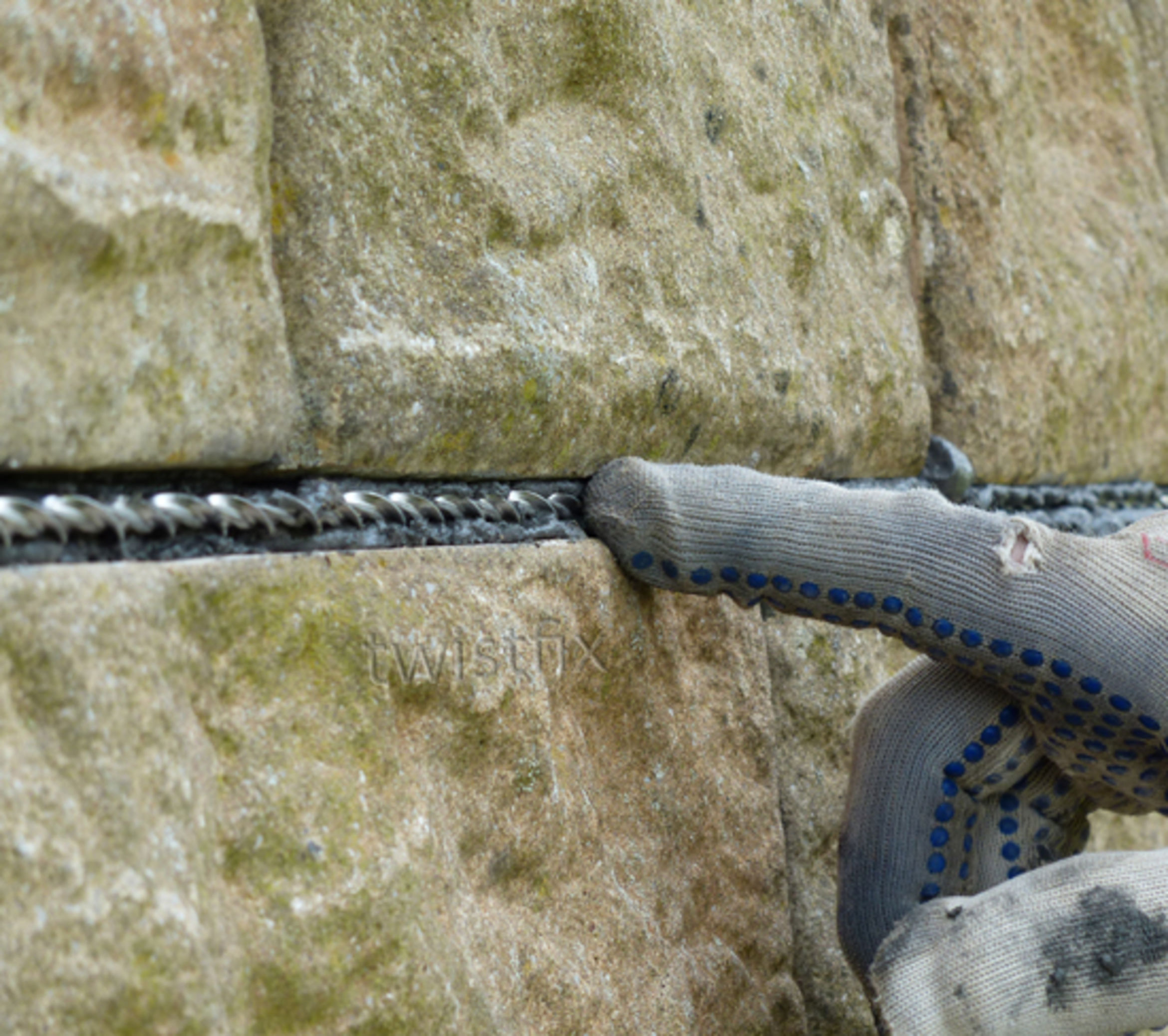 Crack Stitching at York Minster