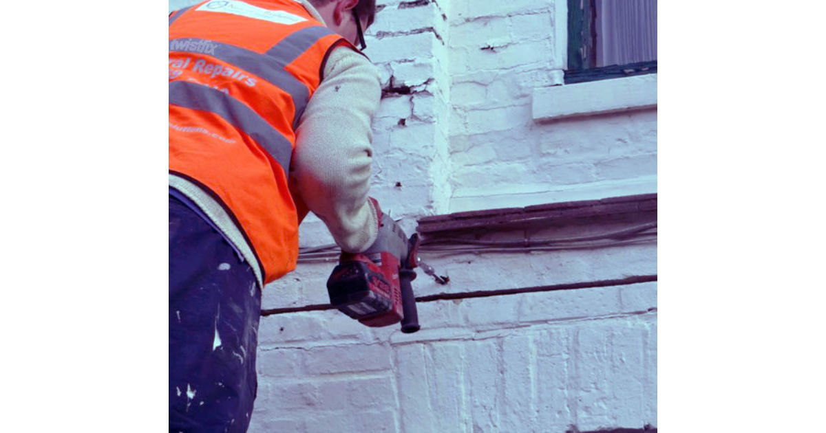 Lateral Restraint Ties Secure Essex Building | Twistfix