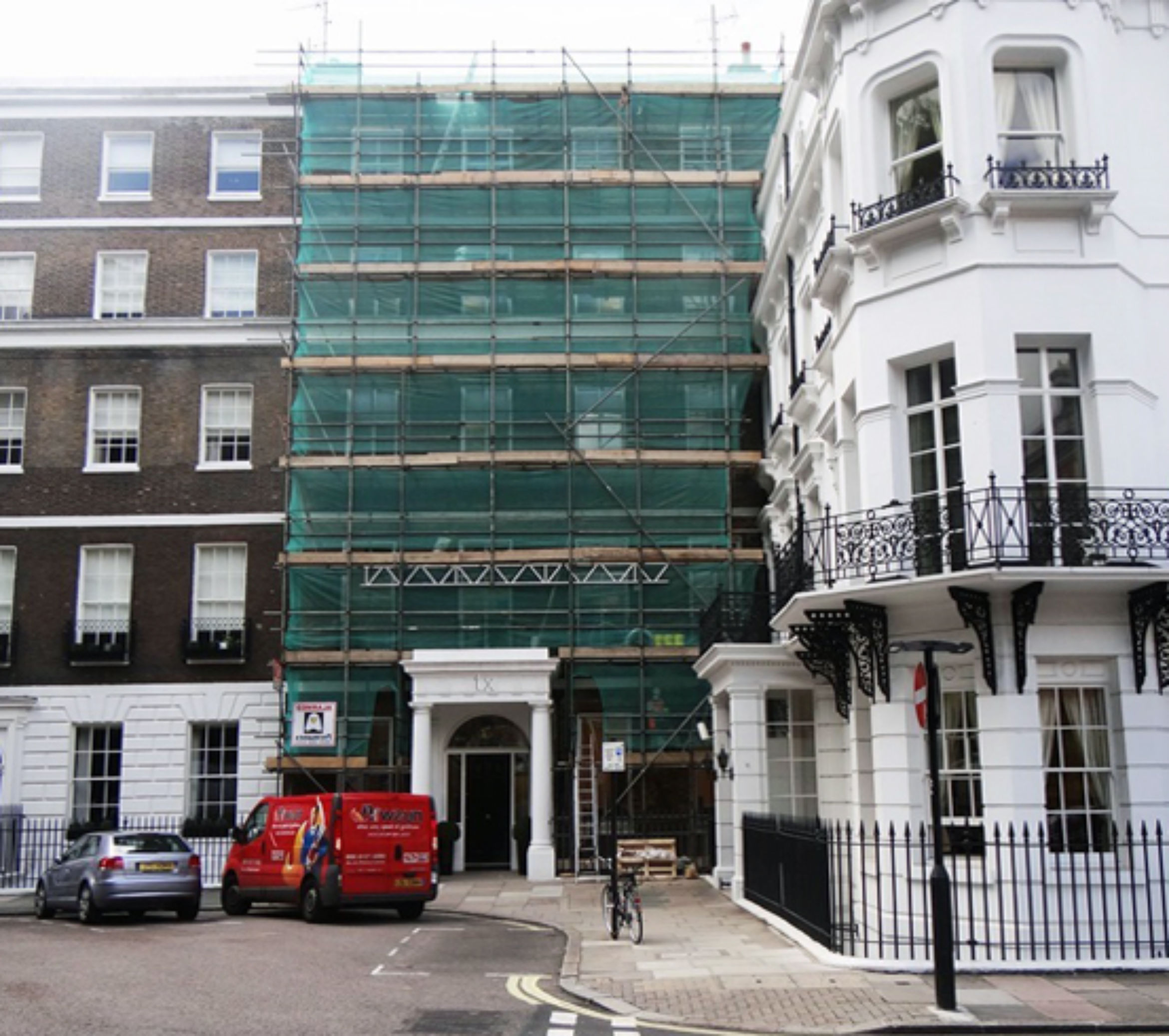 Georgian Building Restored with Ties & Bars