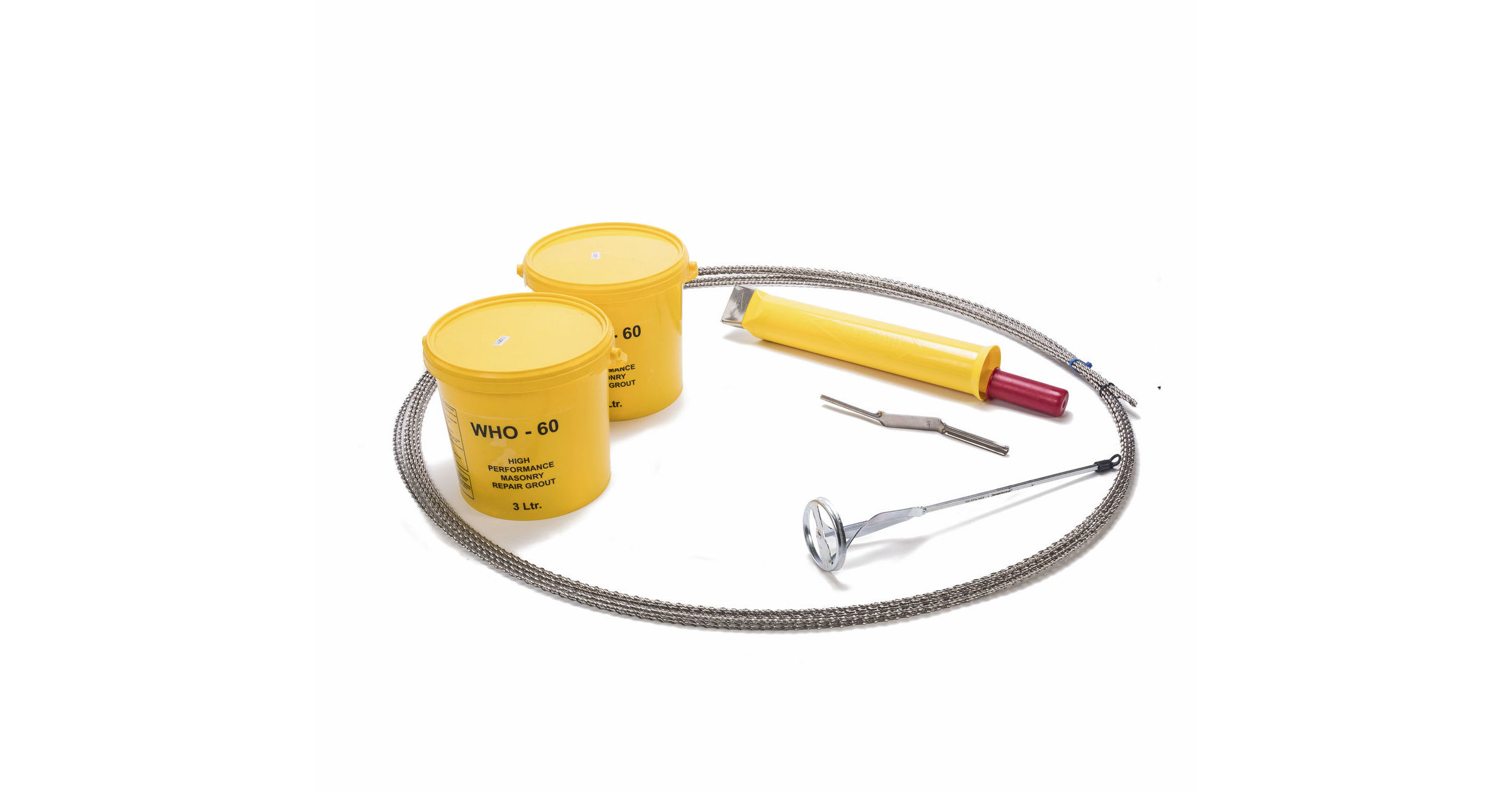 7M Long Helical Bars Kit | Stainless Steel | Twistfix