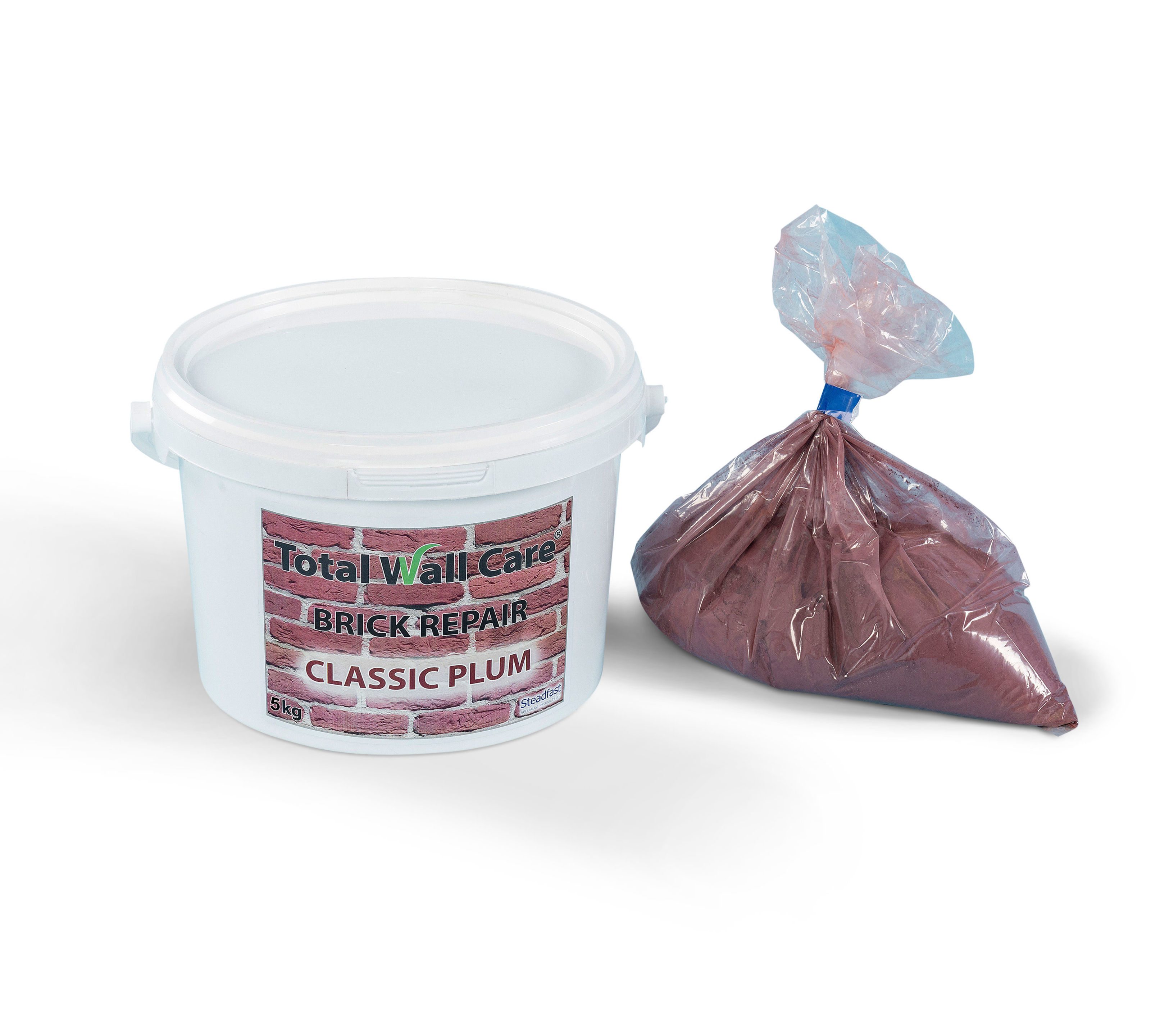 Classic Plum Brick Matching Mortar | Twistfix